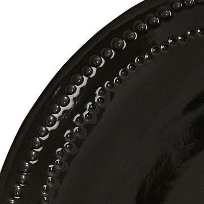Split P Black Peyton Dinner Plate Set Of 4 : Target