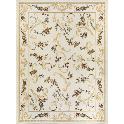 Home Dynamix Optimum Apollo Traditional Floral Scroll Area Rug : Target