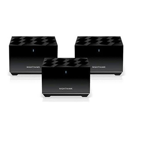 Netgear Nighthawk Tri-band Wifi 6 Mesh System Mk83-100nar Black ...