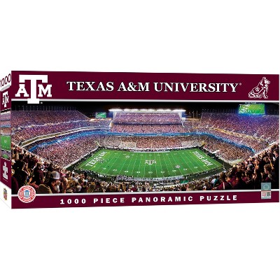 Masterpieces Sports Panoramic Puzzle - Ncaa Texas A&m Aggies Center ...