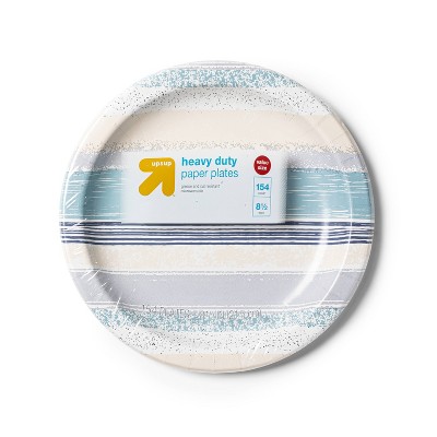 Textured Stripe Paper Plates - Up & Up™ : Target