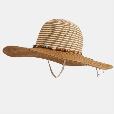 Kenny K Men's Rush Straw Lightweight Safari Hat With Chin Cord, Medium ...