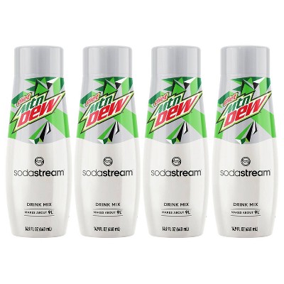 Sodastream 440ml Diet Mountain Dew Syrup Flavor : Target