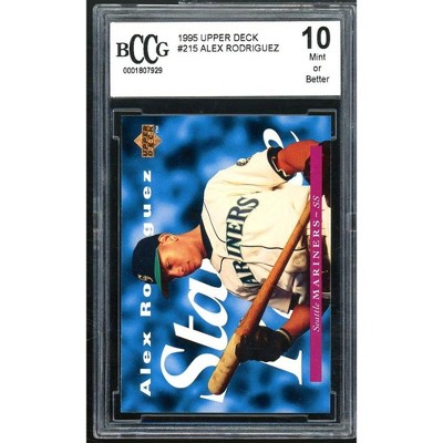 Alex Rodriguez Rookie Card 1995 Upper Deck #215 Bgs Bccg 10 : Target