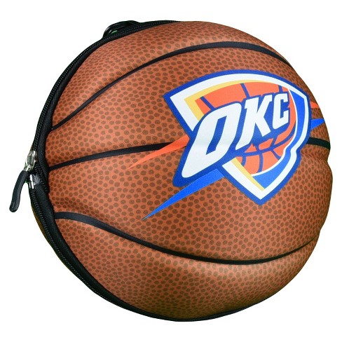 Nba Oklahoma City Thunder 10" Collapsible Basketball Duffel Bag : Target