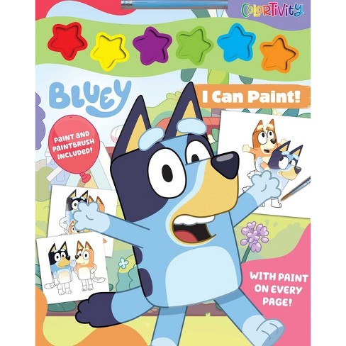 Bluey Colortivity: I Can Paint! - By Editors Of Studio Fun ...
