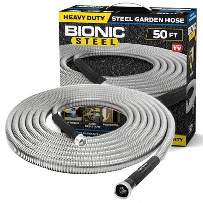 Bionic Steel 50 Foot 304 Stainless Steel Metal Garden Hose : Target