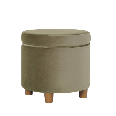Target footstool with storage store