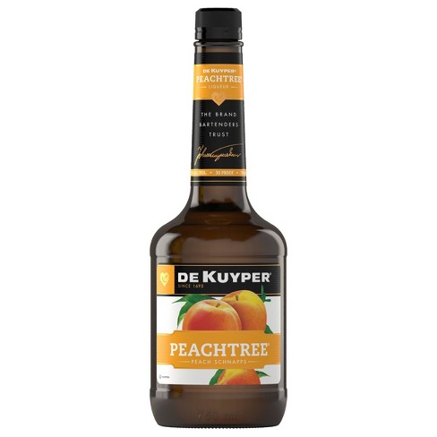 Dekuyper Peachtree Peach Schnapps - 750ml Bottle : Target