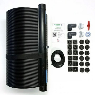 Fafco 4 X 12 Foot Connected Tube (ct) Solar Powered Panel Pool ...