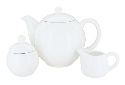 Blue Rose Polish Pottery Garden Butterfly 3 Piece Tea Set : Target