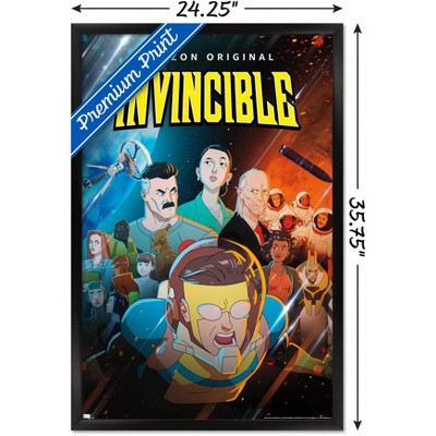Trends International Invincible - Space One Sheet Framed Wall Poster ...