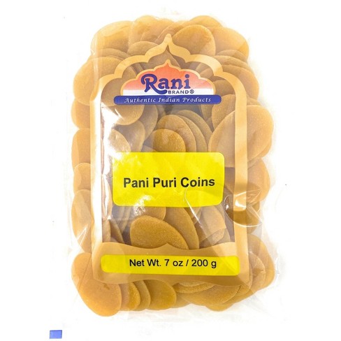 Pani Puri Coins - 7oz (200g) - Rani Brand Authentic Indian Products ...