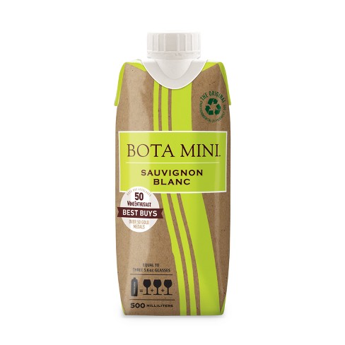 Bota Mini Sauvingon Blanc White Wine - 500ml Box : Target