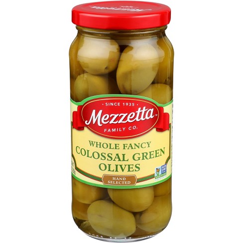 Mezzetta Colossal Fancy Olives - Case Of 6 - 10 Oz : Target