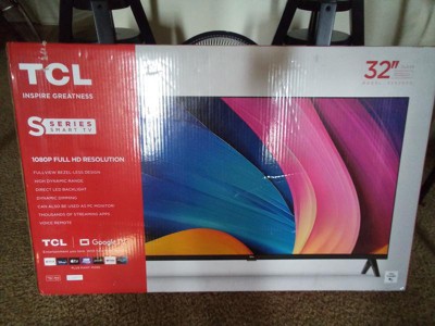 Tcl 32" Class S3 S-class 1080p Fhd Hdr Led Smart Tv With Google Tv ...