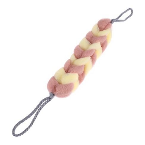 Unique Bargains Long Stretch Back Sponge For Shower 12.20"x2.76"x1.97 ...