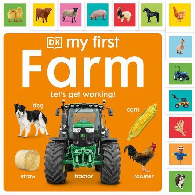 My First Zoo - (my First Tabbed Board Book) By Dk (board Book) : Target