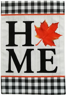 Fall Home Burlap House Flag 40" X 28" Briarwood Lane : Target