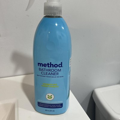 Method Eucalyptus Mint Cleaning Products Bathroom Cleaner Tub + Tile ...