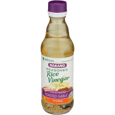 Nakano Seasoned Rice Vinegar All Natural Roasted Garlic - Case Of 6 ...