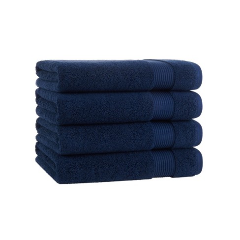 Host & Home Soft & Absorbent 100% Cotton Luxury Bath Towels (4 Pack ...