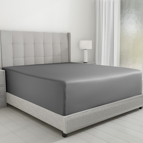 Luxury Fitted Sheet Only, 600 Thread Count - 100% Cotton Sateen, Deep ...