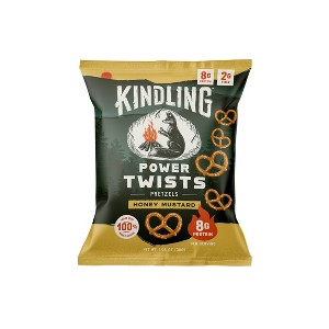 Kindling Power Twists Honey Mustard Pretzels - 1.06oz/8pk : Target