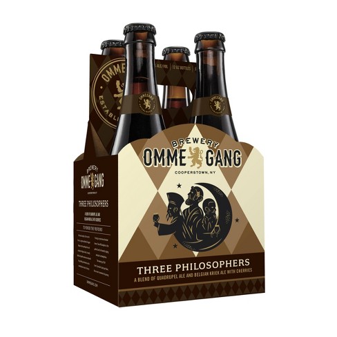 Ommegang Three Philosophers Belgian-style Quadrupel Ale Beer - 4pk/12 ...