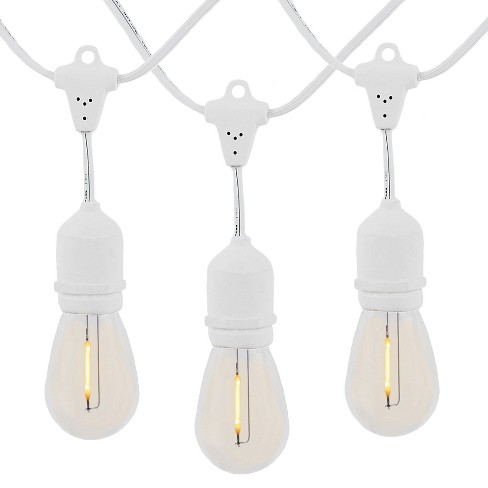 Novelty Lights Warm White Led Edison Lights With 24 Suspended S14 ...