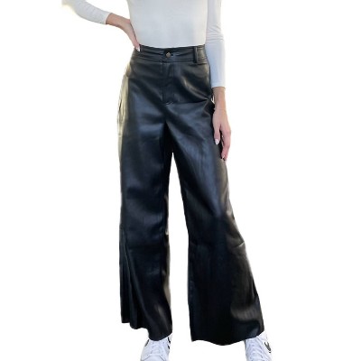 Women's Leather Pants - Mustard Seed : Target