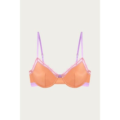 Women's Cydney Lace Trim Underwire Bra - Dora Larsen 38c : Target