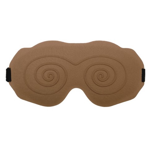 Soft Curved Shape 3d Eye Mask Camel 1 Pc : Target