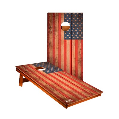 Distressed American Flag Cornhole Boards - Aca Backyard Series : Target