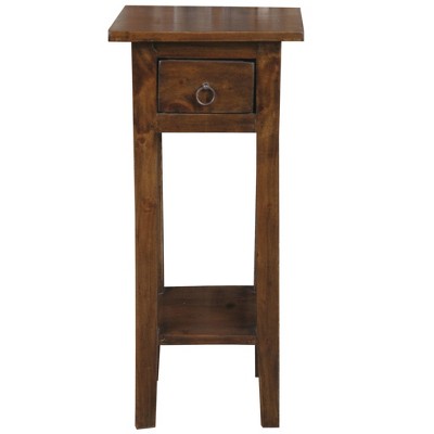 Java End Table - International Concepts: Hardwood Frame, Rectangle Accent Table For Living Room ...