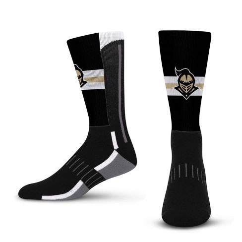 Ncaa Ucf Central Florida Knights Streak Team Color Crew Socks - L : Target