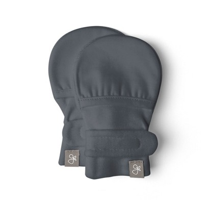 Goumi Stay On Baby Mitts - Midnight 3-6m : Target