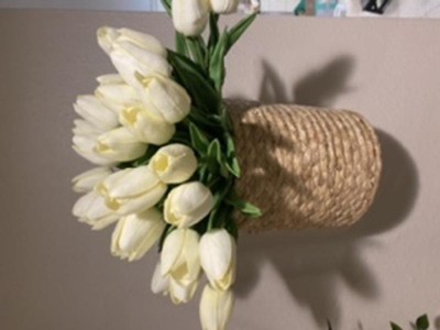 Small Hanging Woven Basket With One Handle - Cloud Island™ : Target