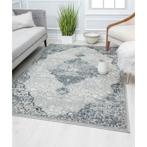 Rugs America Harper Hy50h Spring Snowflake Transitional Vintage Area ...