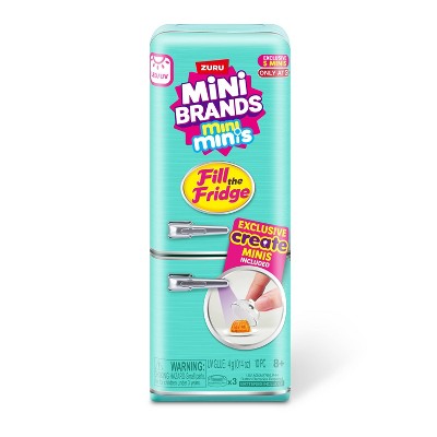 Mini Brands Fill the Fridge Playset : Target