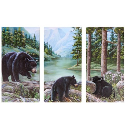 The Lakeside Collection Woodland Animal Family Decor - Wolf : Target