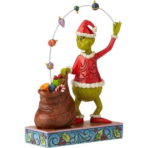 Department 56 Department 56 Grinch Juggling Into Bag Christmas Table ...