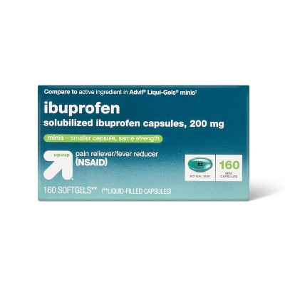 Ibuprofen Mini Gelcaps (nsaid) - 160ct - Up & Up™ : Target