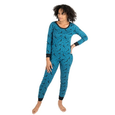Leveret Womens Two Piece Cotton Pajamas Moon Xl : Target
