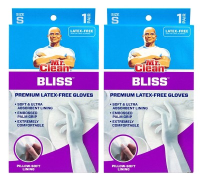 Mr. Clean Bliss Premium Latex-free Gloves - 2 Pack : Target