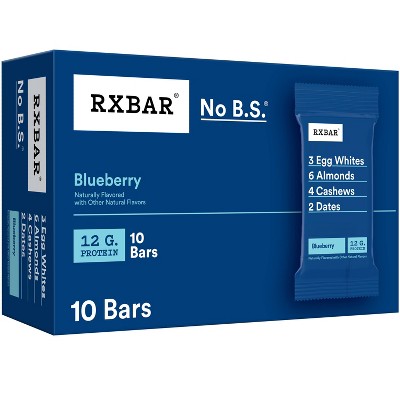 Rxbar Nut Butter & Oat Blueberry Cashew Butter Protein Bars - 9.7oz/5ct ...