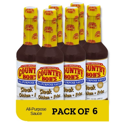 Country Bob’s All Purpose Sauce - Case Of 12 - 12 Oz : Target