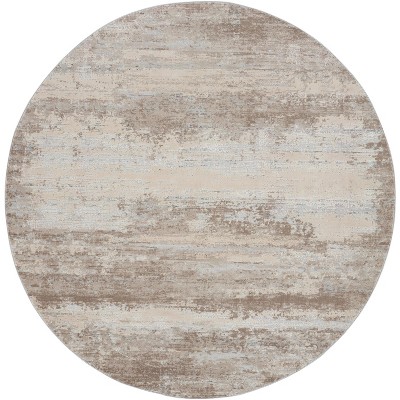 Nourison Rustic Textures Modern Indoor Area Rug Ivory Grey Blue 7'10" X ...