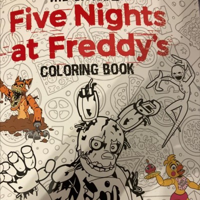 Official Five Nights At Freddy's Coloring Book - By Scott Cawthon ...