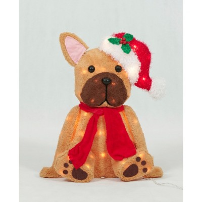 Everstar 22" Ul Plush Gnome With Red Hat Sculpture, Red : Target